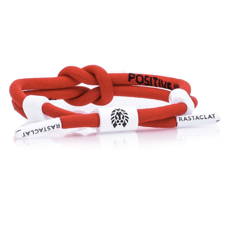 RASTACLAT Knotted Bracelet: Positive Vibes Red | Lazada PH