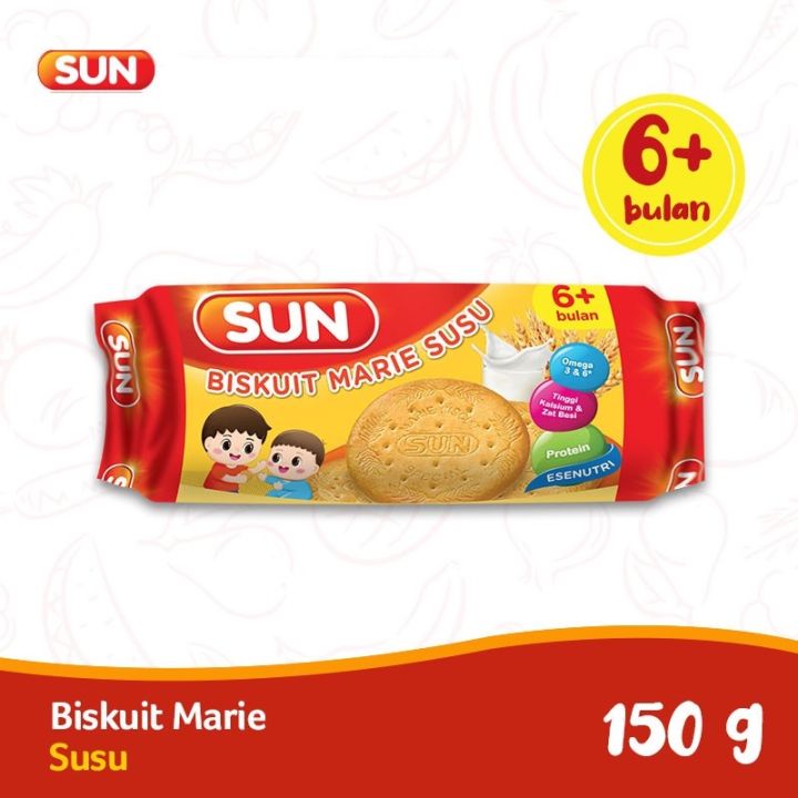 SUN BISKUIT MARIE SUSU | Lazada Indonesia
