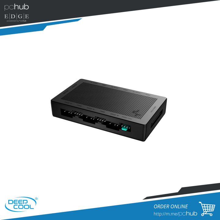 PChub | Deep Cool DC SC790 aRGB PWM splitter fan hub, 12 port, 6 aRGB ...