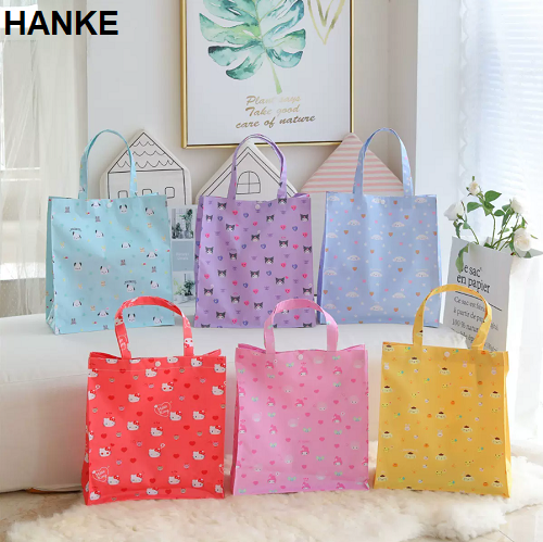 HANKE Portable Lunch Bag Medium Size Capacity Character Hand Bag ...