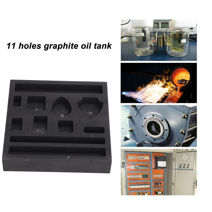 Graphite Ingot Mold 11 Holes Metal Casting Graphite Ingot Molds with ...