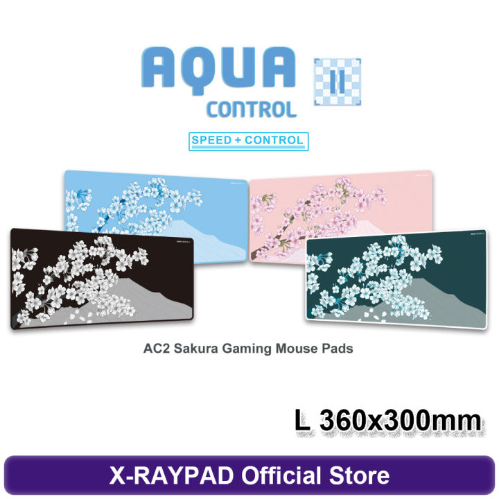 X-raypad Aqua Control II Sakura Gaming Mouse Pads L size 360x300x4mm | Lazada PH