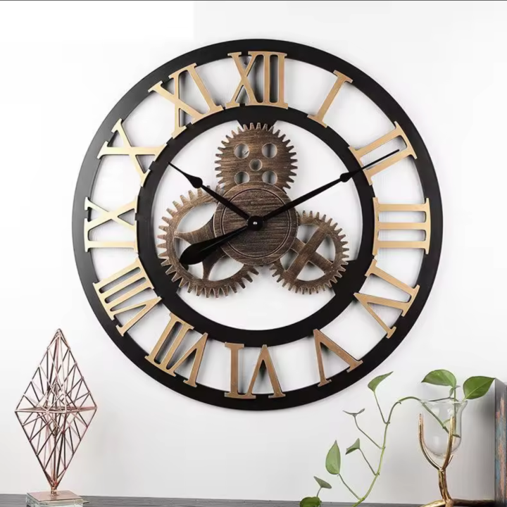 Oversized Wall Clock With Two Sets of Pointer Replacement Loft Work ...