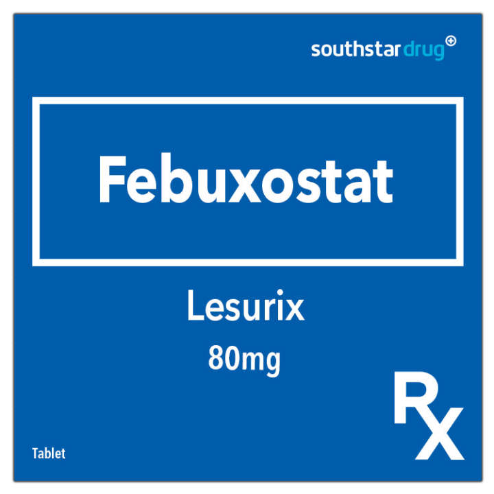 Rx: Lesurix 80mg Tablet | Lazada PH