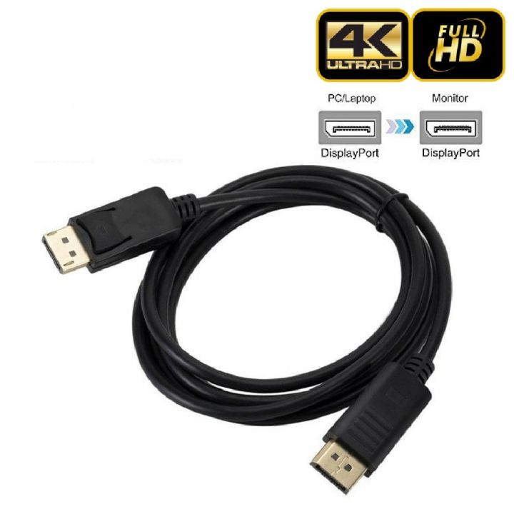 GETMORE 1.8 Meter DP 1.2 Cable Displayport to Displayport Cable Display ...