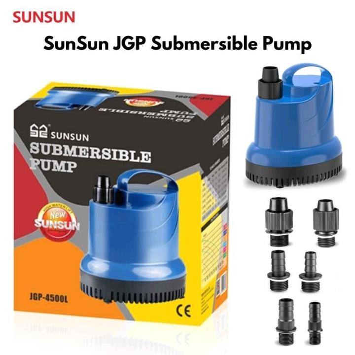 SUNSUN JGP Submersible Water Pump (1000 - 4500 L/Hr) | Lazada Singapore