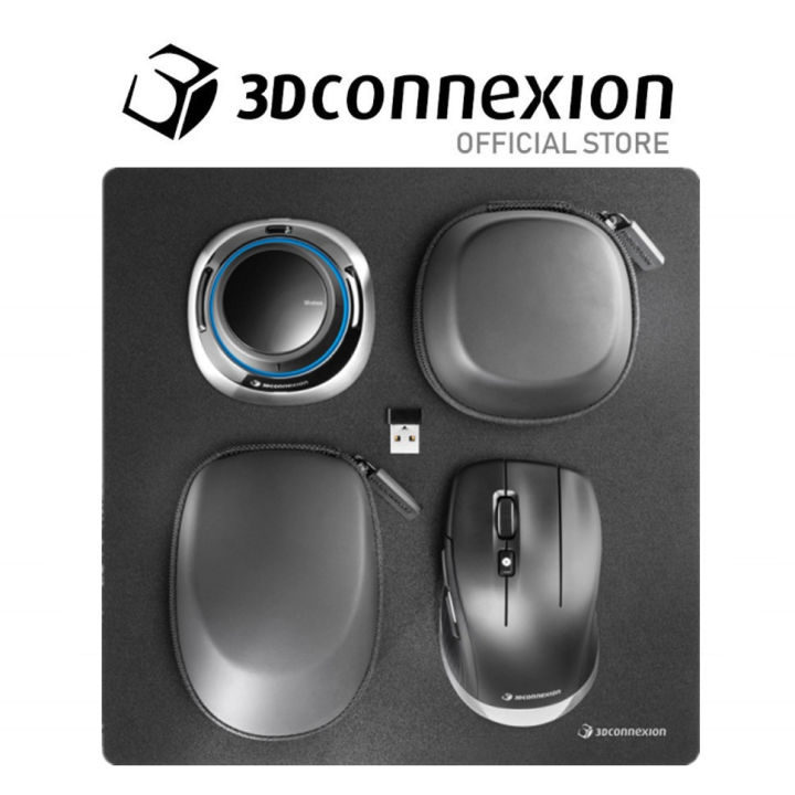 3Dconnexion SpaceMouse Wireless Kit 2 | Mobile CAD Solution | CadMouse ...