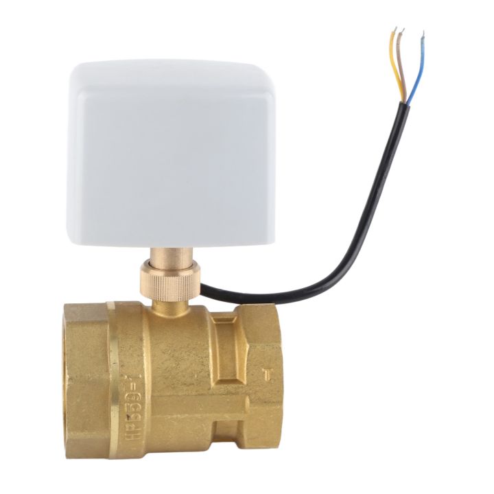 Electric Ball Valve 2 Way Motorized Ball Valve 4N.m Torque for Air ...