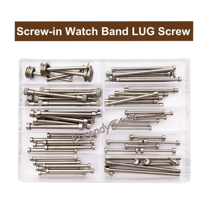 Screw-In Lug Screw For Watch Strap Link Tube Rod Stem Watch Screw For ...