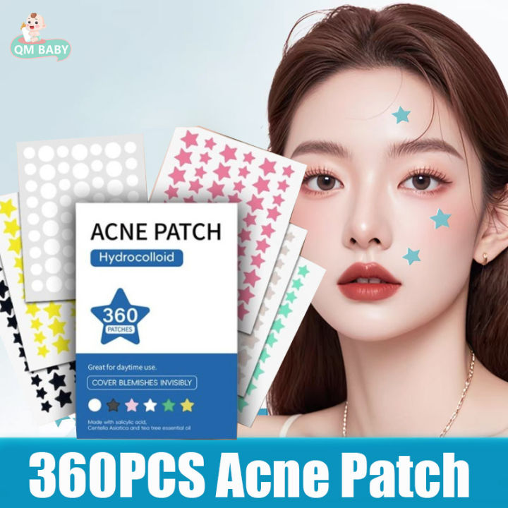 360pcs Star Shaped Acne Patch - Promote Acne Healing, Remove Black ...