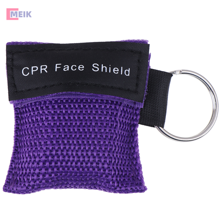 MEIK 1PC Pocket CPR resuscitator Emergency Face SHIELD หน้ากากปฐมพยาบาล ...