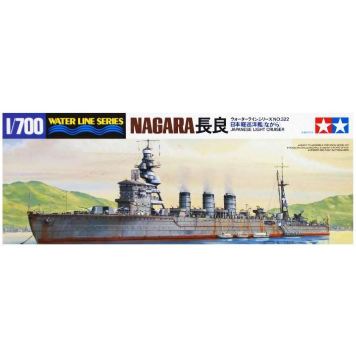 Tamiya 31322 1/700 Scale Model Kit WWII IJN japanese Nagara-Class Light ...