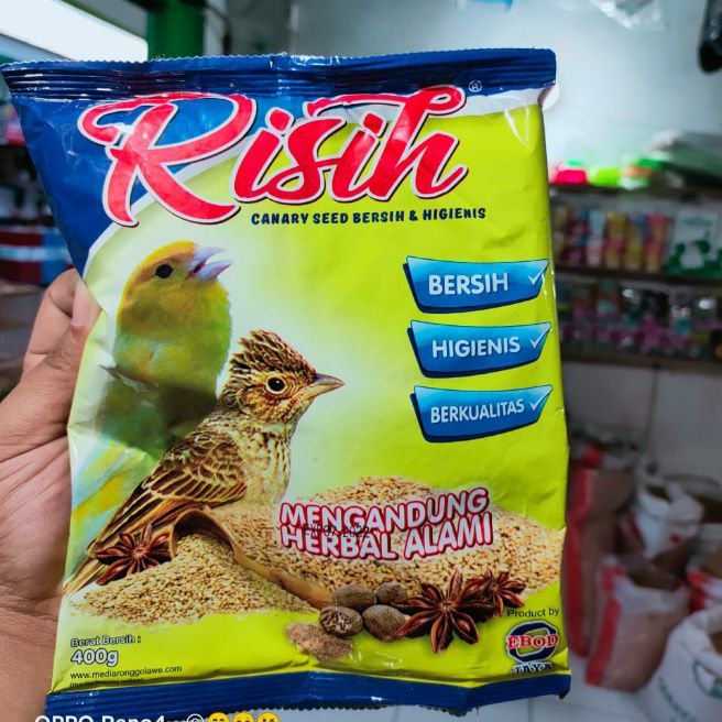 risih kenari seed bersih dan higienis mengandung herbal alami | Lazada ...