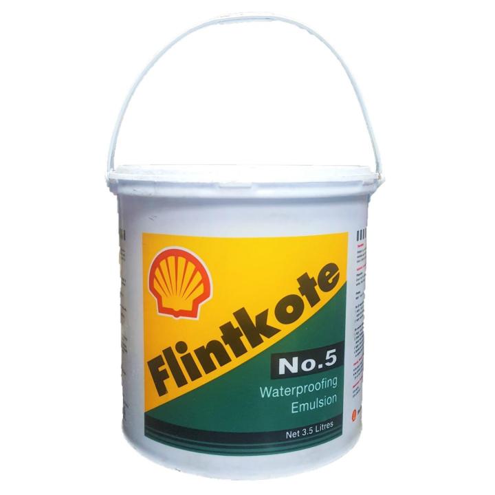 Shell Flintkote Waterproofing Emulsion No.5 - 3.5L | Lazada PH
