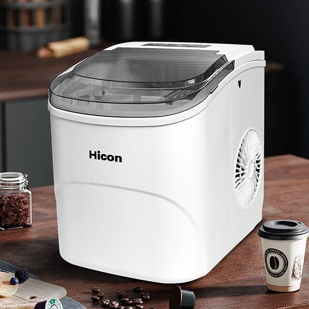 1023 HICON Ice Maker Small Milk Tea Shop 15kg Home Dormitory Dormitory ...