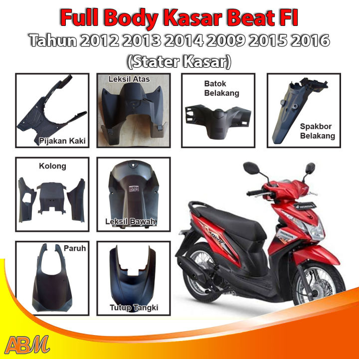 86 Full Body Kasar Honda Beat FI Fullset 2012-2015 (Stater Kasar ...