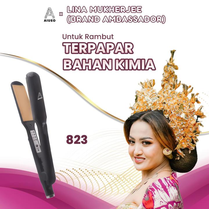 Catokan AIUEO 823 • Catok Rambut Recommended Alat Meluruskan dan ...