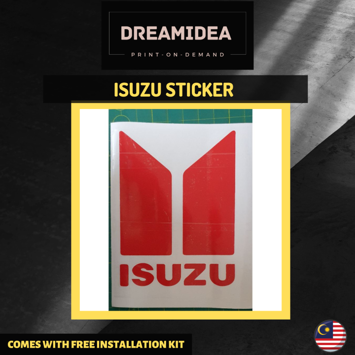 SUZU LOGO STICKER| DECAL|LORRY STICKER|BIKE STICKER|STICKER KERETA ...