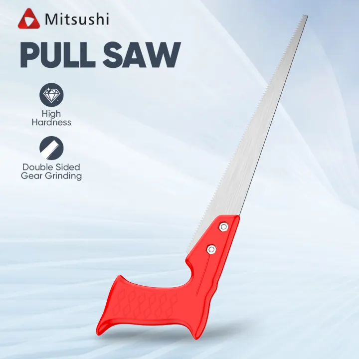 Mitsushi Compass Saw Hand Saw with pvc Handle Fine Cuts Wood Saw Sharp ...