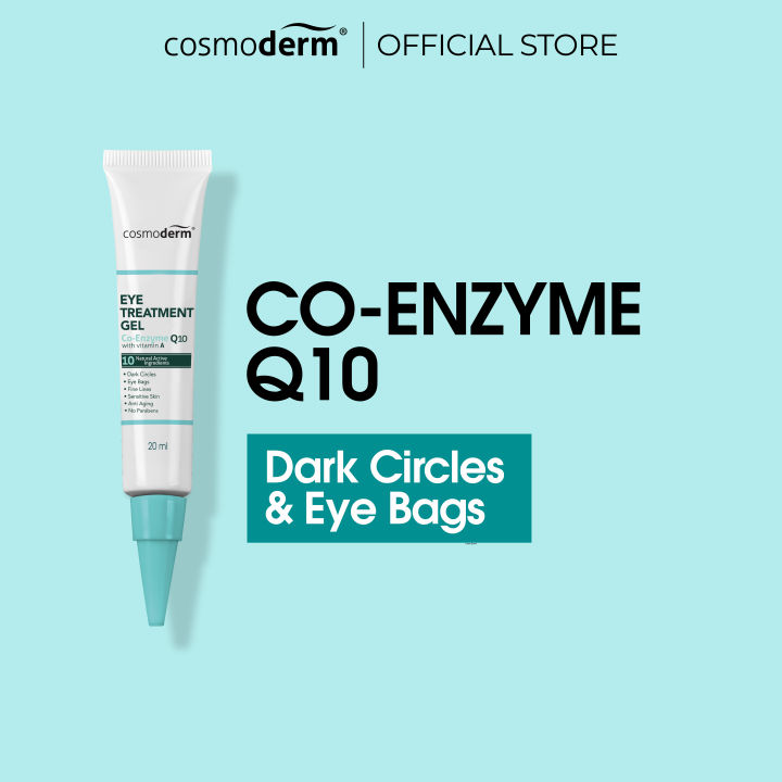 Cosmoderm EYE TREATMENT GEL WITH CO-ENZYME Q10 20 ML | Lazada