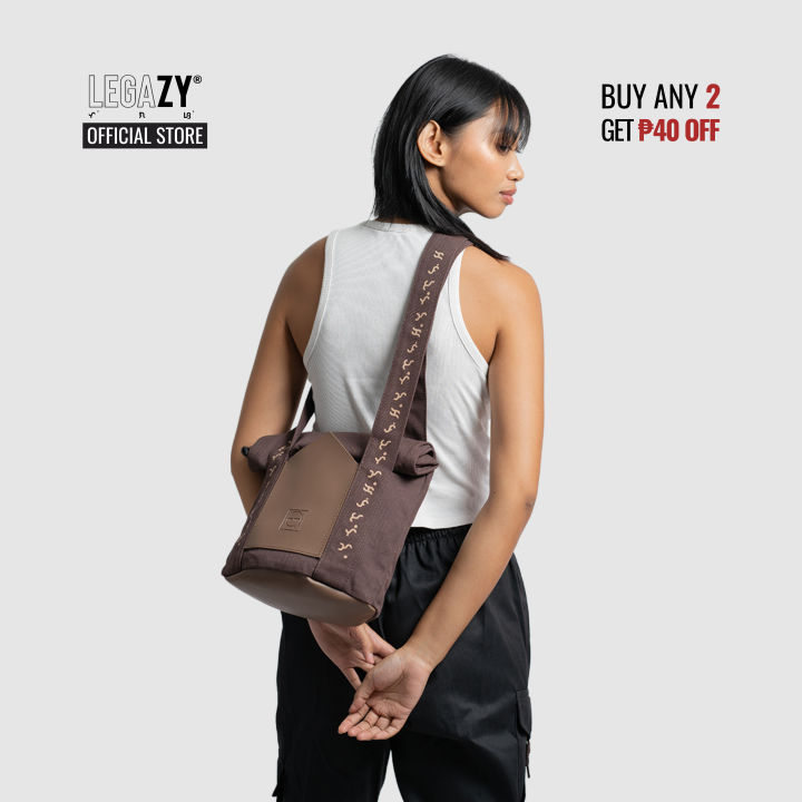 Legazy® Baybayin Tote Bag | Bayong 1.0 | Lupa | Lazada PH