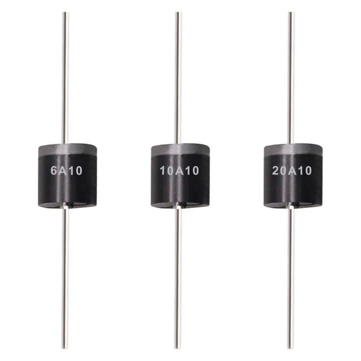 (10pcs) 6A10 10A10 20A10 Rectifier Diode Power Diode - R-6 - 6A Diode ...