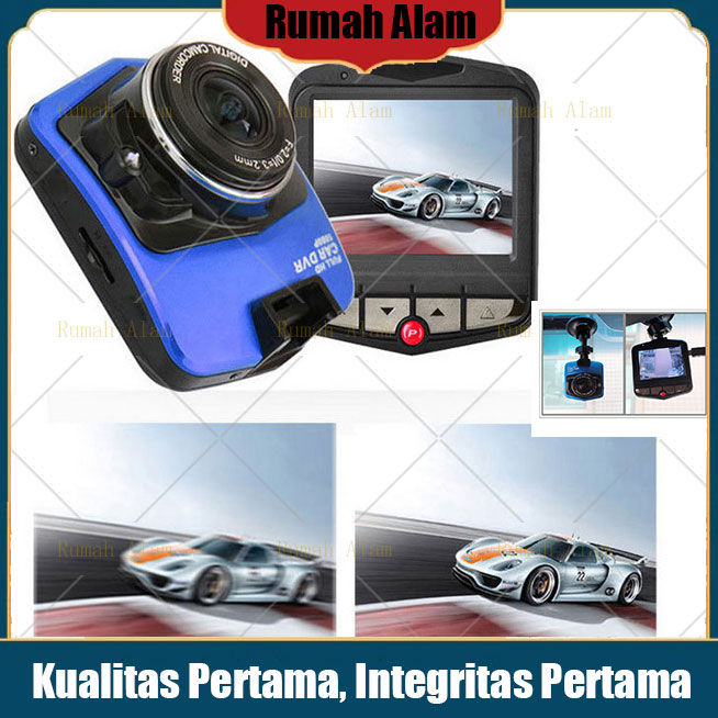 Perekam Video Mobil Full HD 1080P 1080P Sudut Lebar Instrumen ...