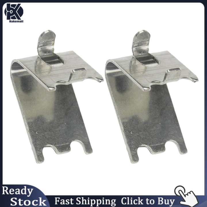 Kokemall 2/10Pcs Freezer Shelf Clips Refrigerator Cooler Shelf Supports ...