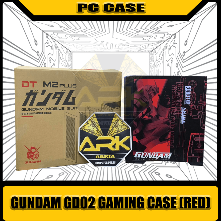 Gundam GD02 Gaming Case Black | Lazada PH