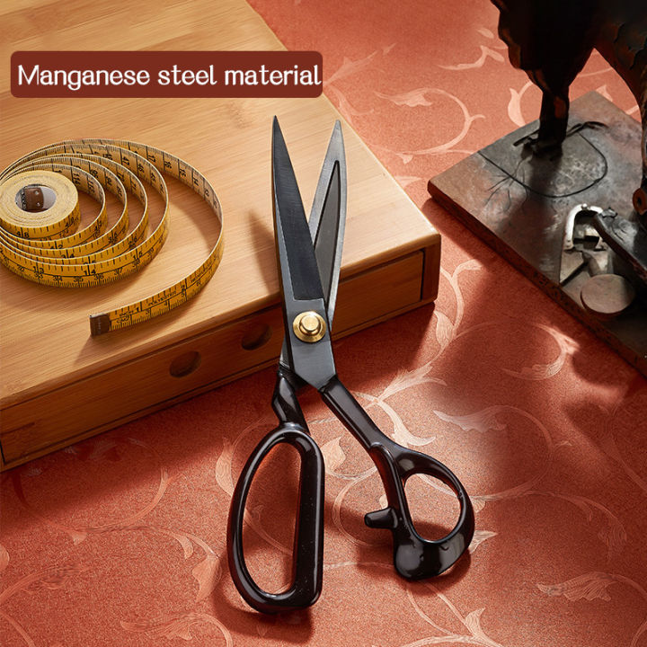 Manganese Steel Tailor Scissors Professional Sewing Shears Craft Fabric ...