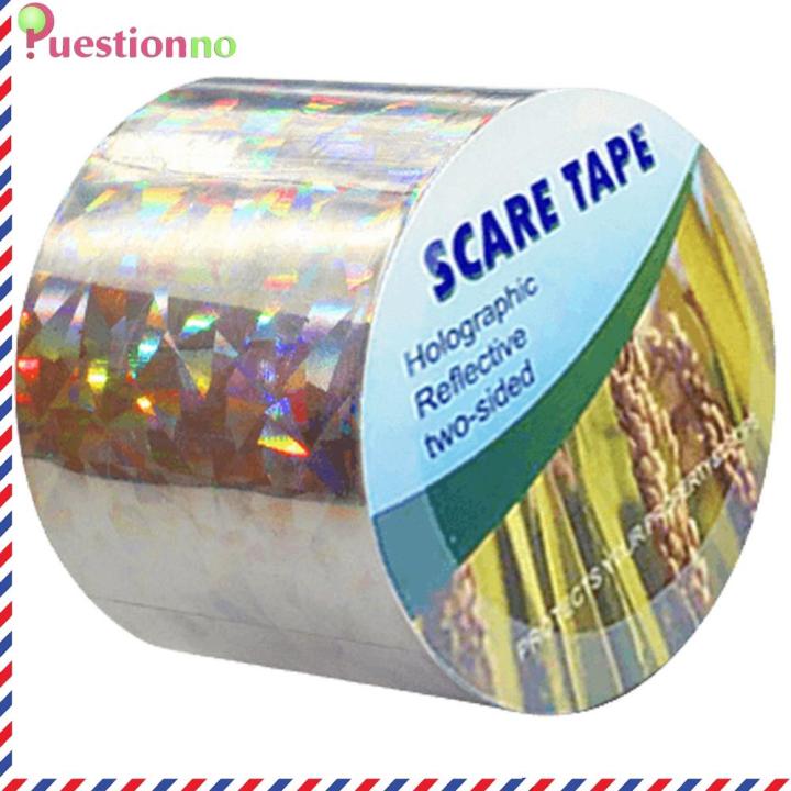 2.4cmx50m/4.8cmx50m Double Side Laser Bird Scare Tape Keep Birds Away ...