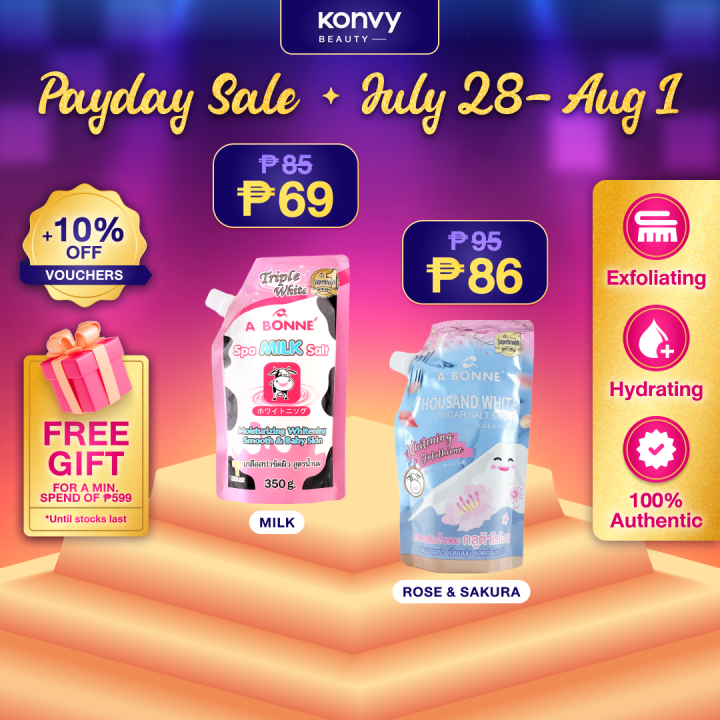 Abonne Moisturizing Silky Salt Scrub 350g | Lazada PH