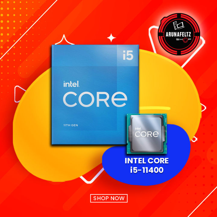 INTEL CORE I5-11400 w/ Stock Cooler Intel® 11th Gen Rocket Lake Socket ...