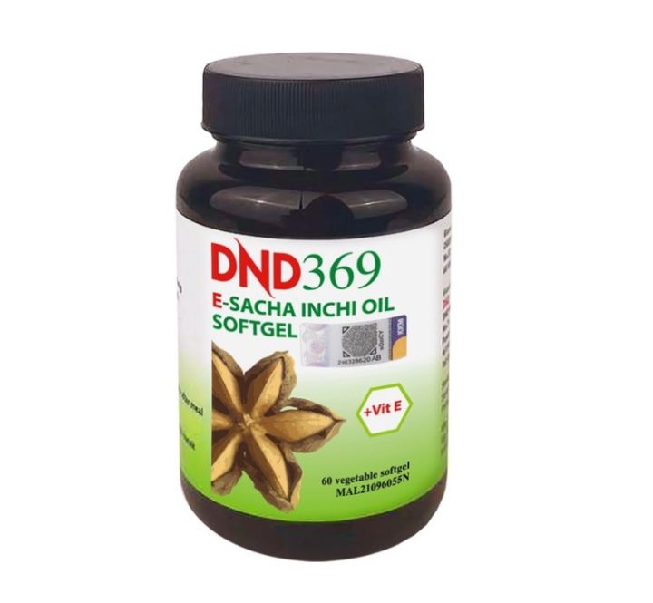 DND MINYAK SACHA INCHI DND369 + 50 IU VITAMIN E (ADVANCED FORMULA) by ...