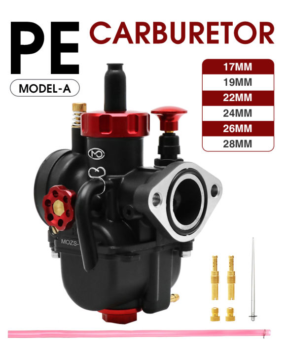 ZSDTRP Moto Motorcycle PE Carburetor fit 50cc-250cc Flange Engine with ...
