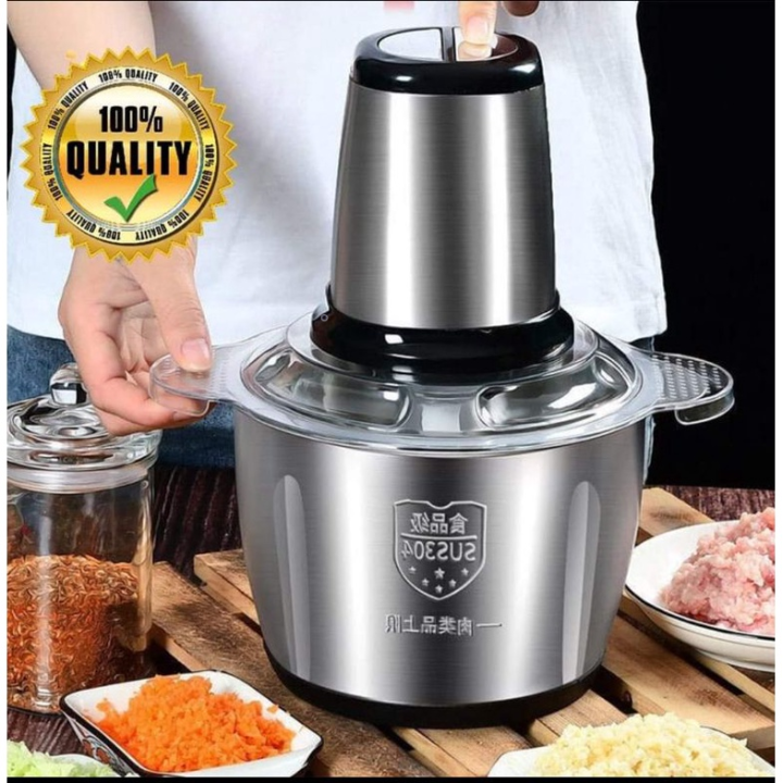 Blender daging stainless 2 liter blender praktis anti karat serbaguna ...