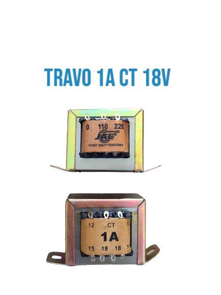 TRAFO TRAVO 1A CT 18V JAL | Lazada Indonesia
