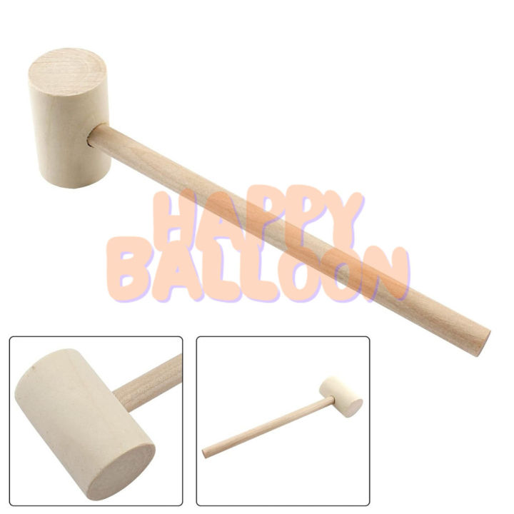 HappyBalloon Mainan Edukasi Palu Kayu / Palu Pinata / Mainan Montesorri ...