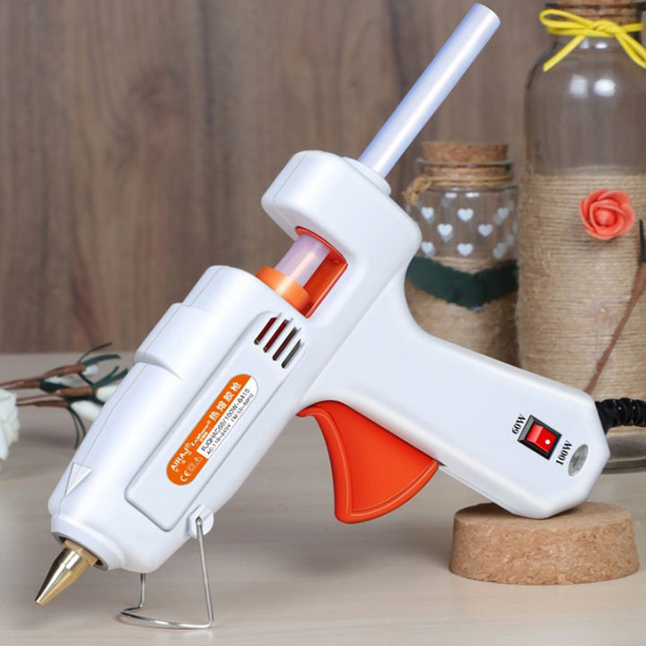 70W Electric Hot Melt Glue Gun with Glue Stick US Plug Repair Tool for ...
