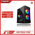 TGPC / KEYTECH T100 Tempered Glass Side Mesh Front Panel Case | Keytech ...