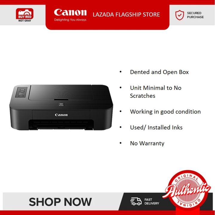 [REFURBISHED] Canon PIXMA TS207 Printer, Original, Installed and Used ...