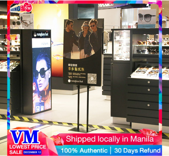 Boxing Vm SWIVEL Type Banner Poster Board Display Stand Pedestal Sign ...