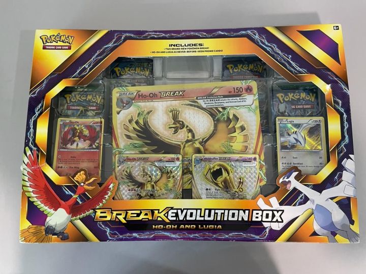 Pokemon TCG Break Evolution Box Featuring Ho-Oh & Lugia | Lazada Singapore