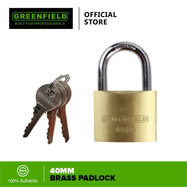 Greenfield Brass Padlock 40mm - Door Hardware & Locks | Lazada PH