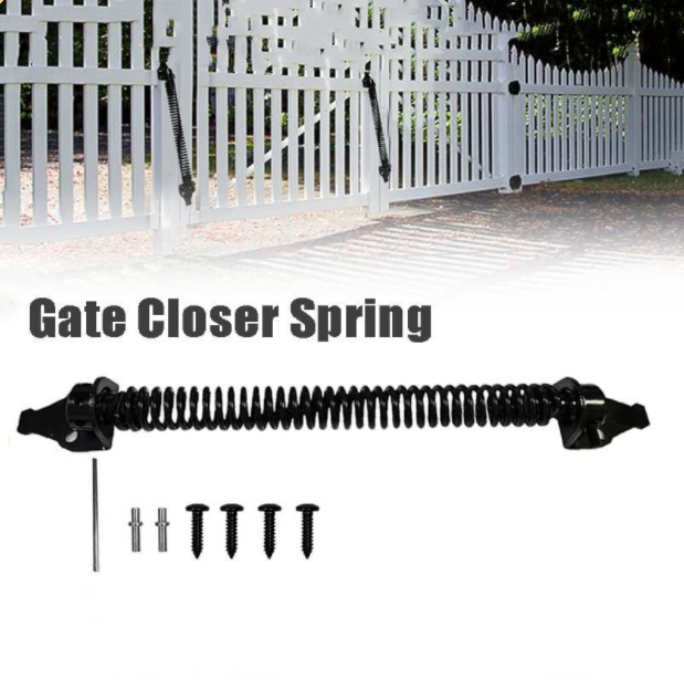 1Pcs Automatic Gate Spring Closer For Garden Garage Fence Gate (With ...