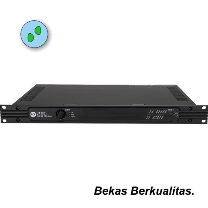 RCF UP-8501 Power Amplifier Sound System Impor Original Bekas | Lazada ...