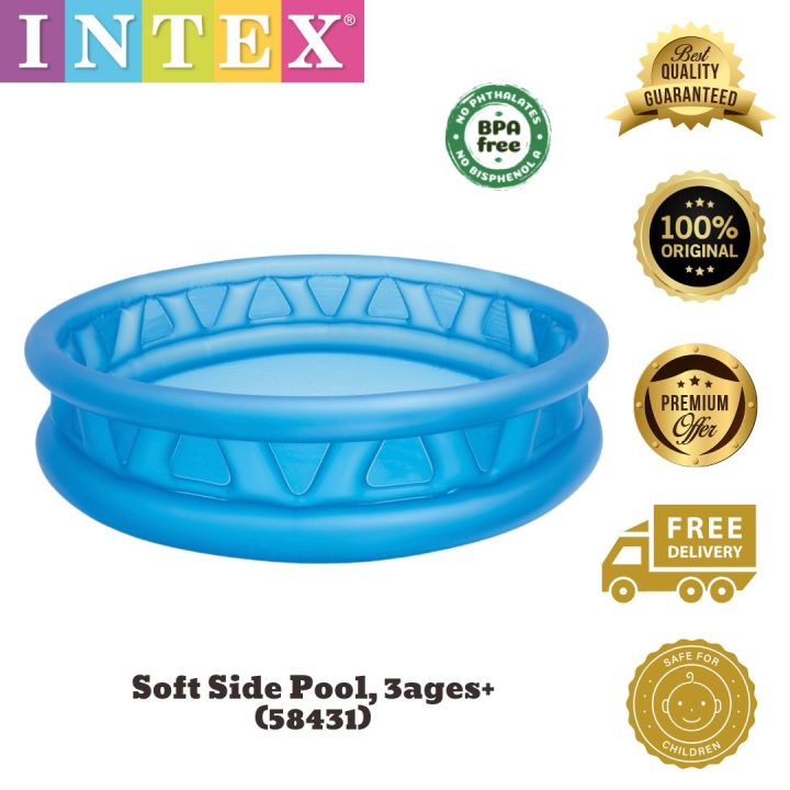 INTEX Soft Side Inflatable Pool (790 Litre)-58431 | Lazada
