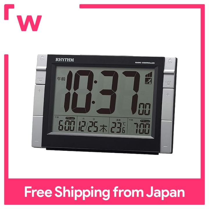 Rhythm (RHYTHM) Alarm Clock Electric W Alarm Electronic Sound W Alarm ...