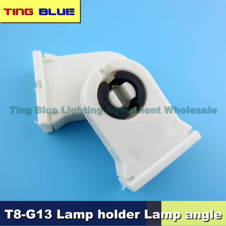 (10pcs) T8 lamp holder, LED bracket lamp fluorescent lamp holder, G13 ...