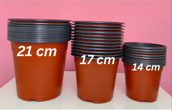 Korean Terracotta Pot PVC Plastic Soft Pot Flower Pot Nursery Transfer ...